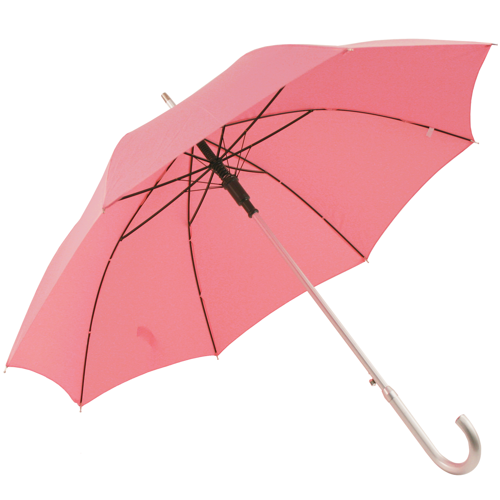 Colours Plain Coloured Umbrella Pink